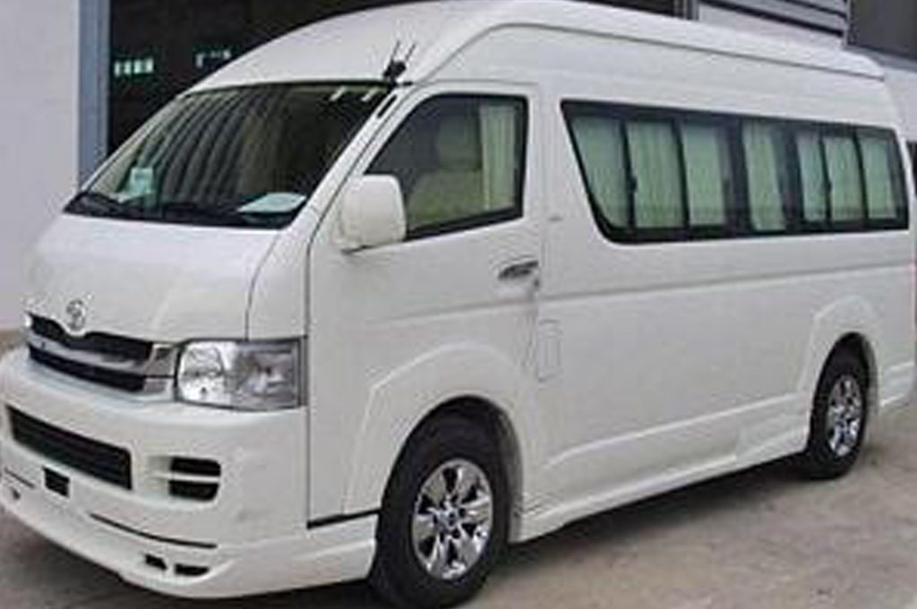 15 Seater Toyota HiAce - GBI Bus Rental